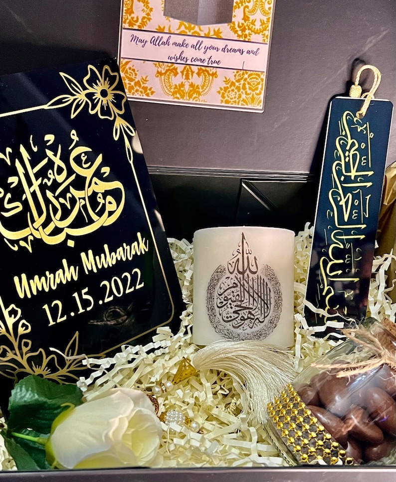Islamic Gift Set, Umrah Mubarak Gift Set, Umrah Gift Box, Wedding Gift ...