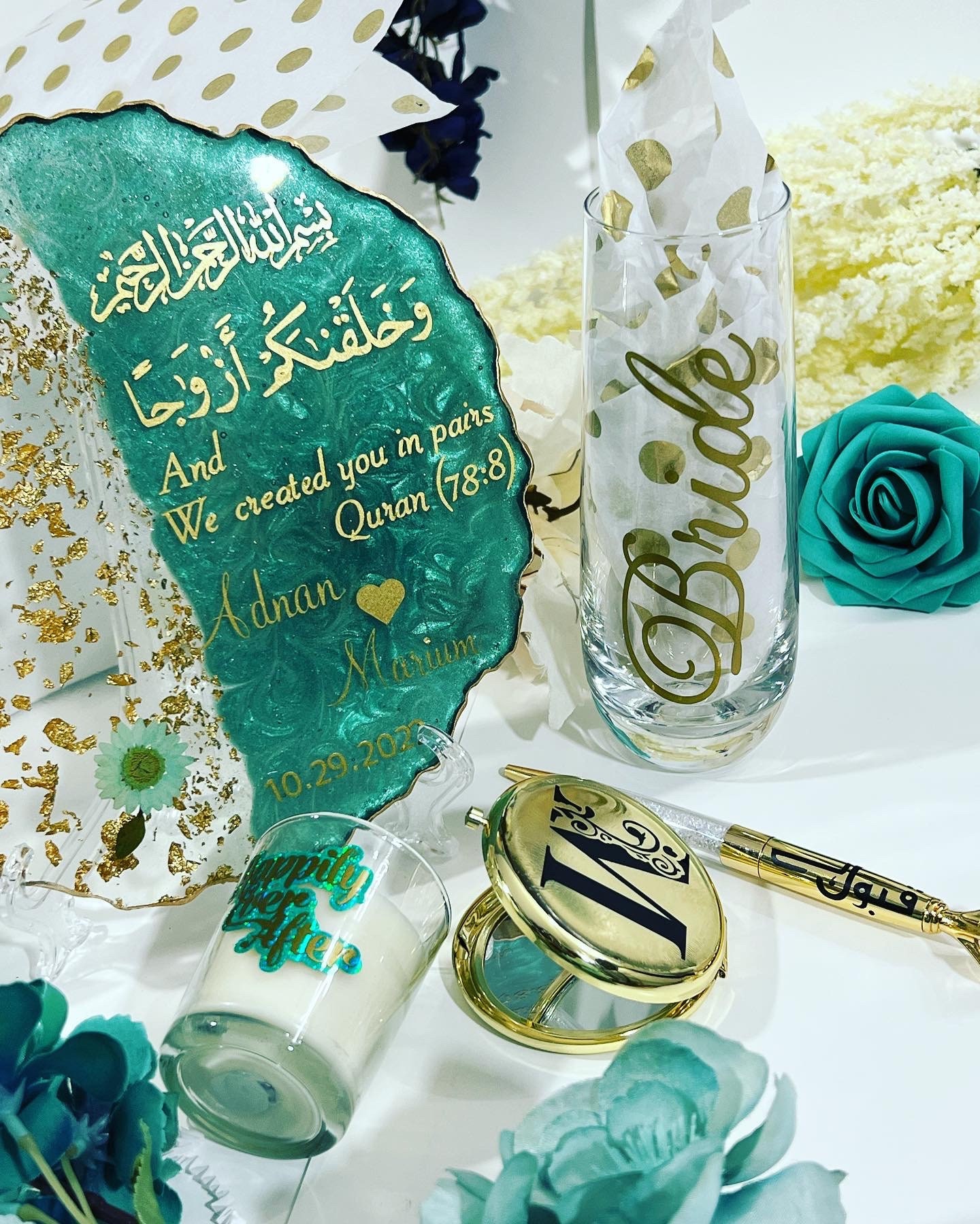 Bridal Gift Set, Luxury Bridal Gift Set, Gifts for Bride, Wedding Gift ...