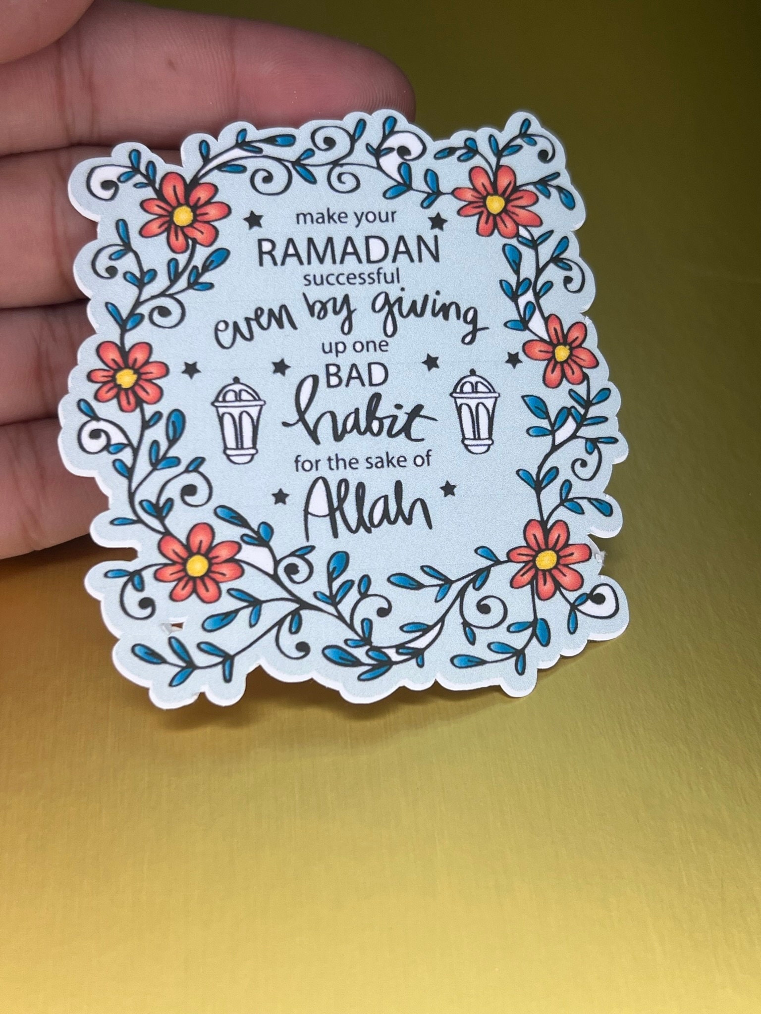 Ramadan Sticker,islamic Sticker,eid Sticker,sticker for Favor, Kids ...