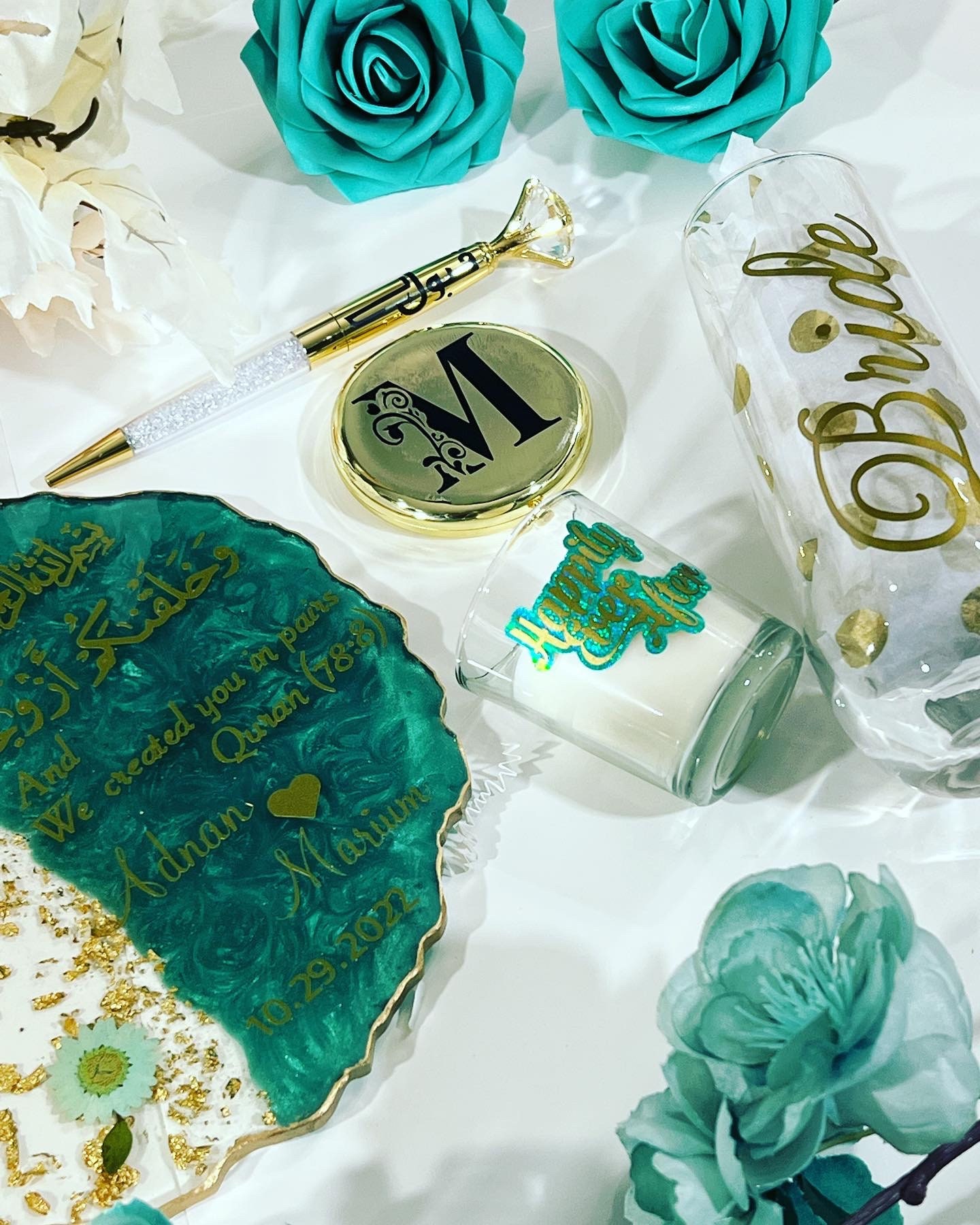 Bridal Gift Set, Luxury Bridal Gift Set, Gifts for Bride, Wedding Gift ...