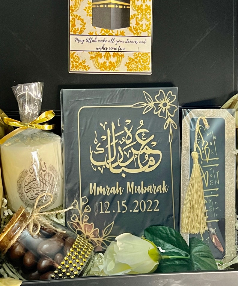 Islamic Gift Set, Umrah Mubarak Gift Set, Umrah Gift Box, Wedding Gift ...