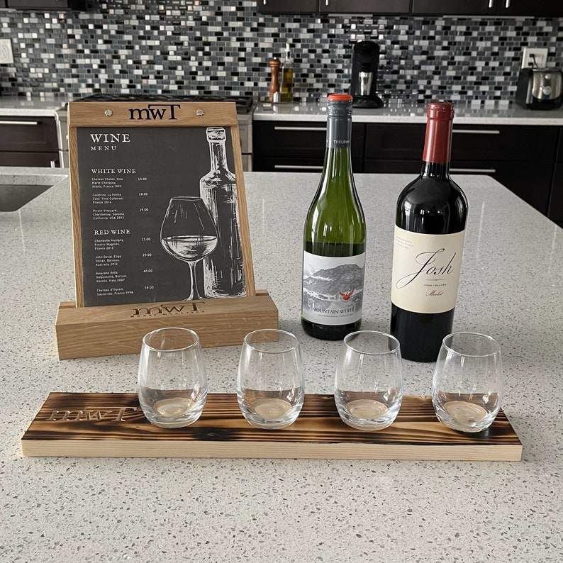 Custom Logo Wine Flight Board | Beer Flight Board | Personalized Flight ...