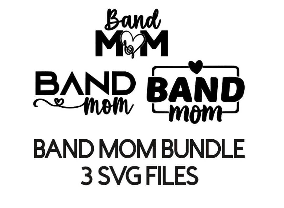 BAND MOM Bundle SVG - Etsy