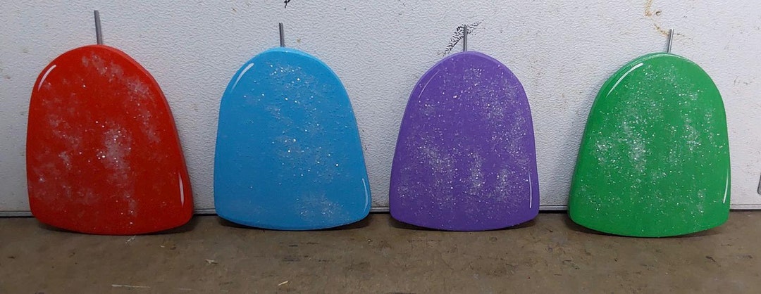 Christmas Gumdrop Candy Wood Outdoor Yard Art Sign, Outdoor Christmas ...