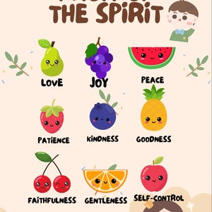 Kidsfruitofthespirit - Etsy