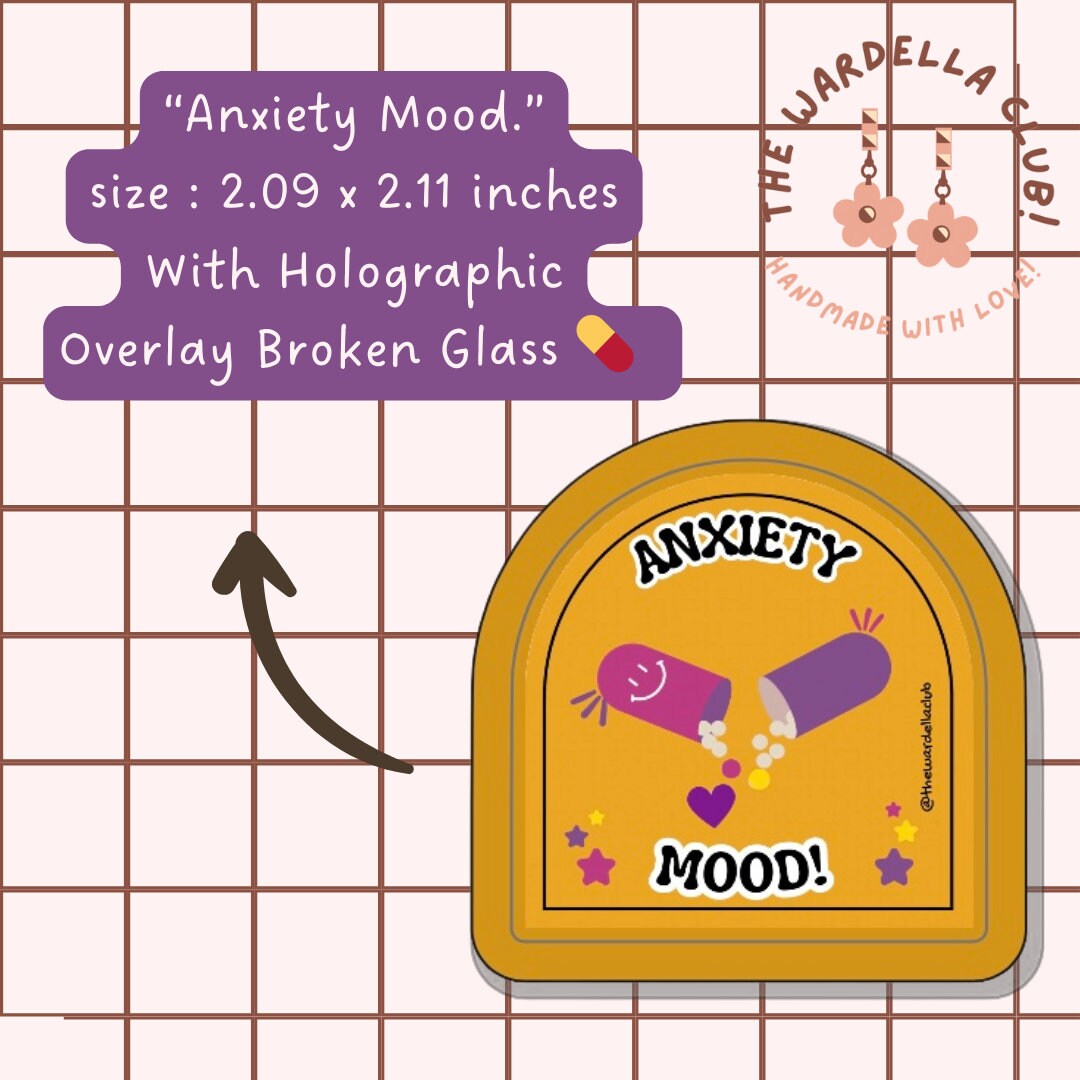 Mood Sticker | Decal | Aesthetic | Sticker | Laptop | Bottle | TWEC ...