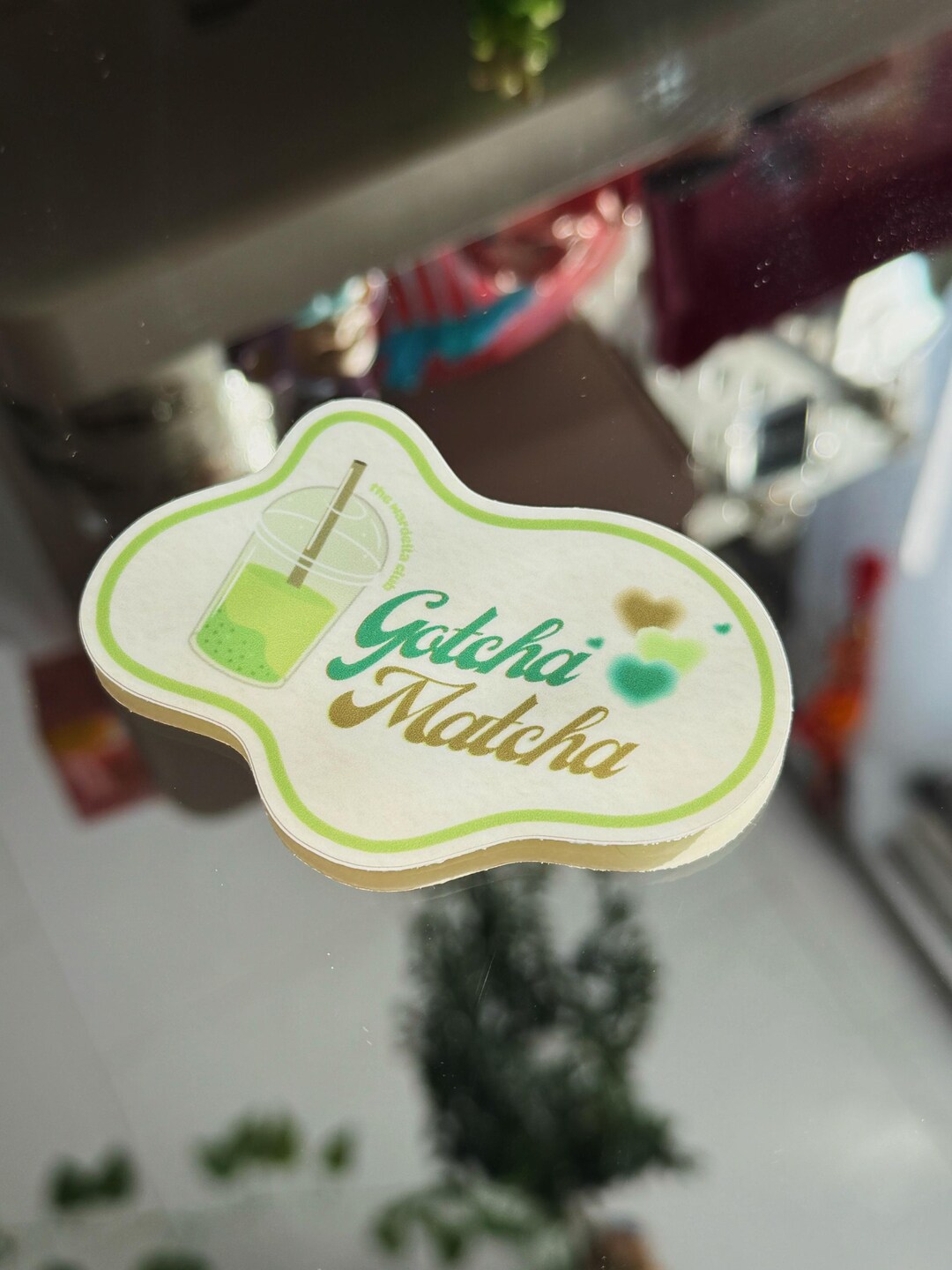 Gotcha Matcha Sticker| Trending | Decal | Aesthetic | Sticker | Laptop ...