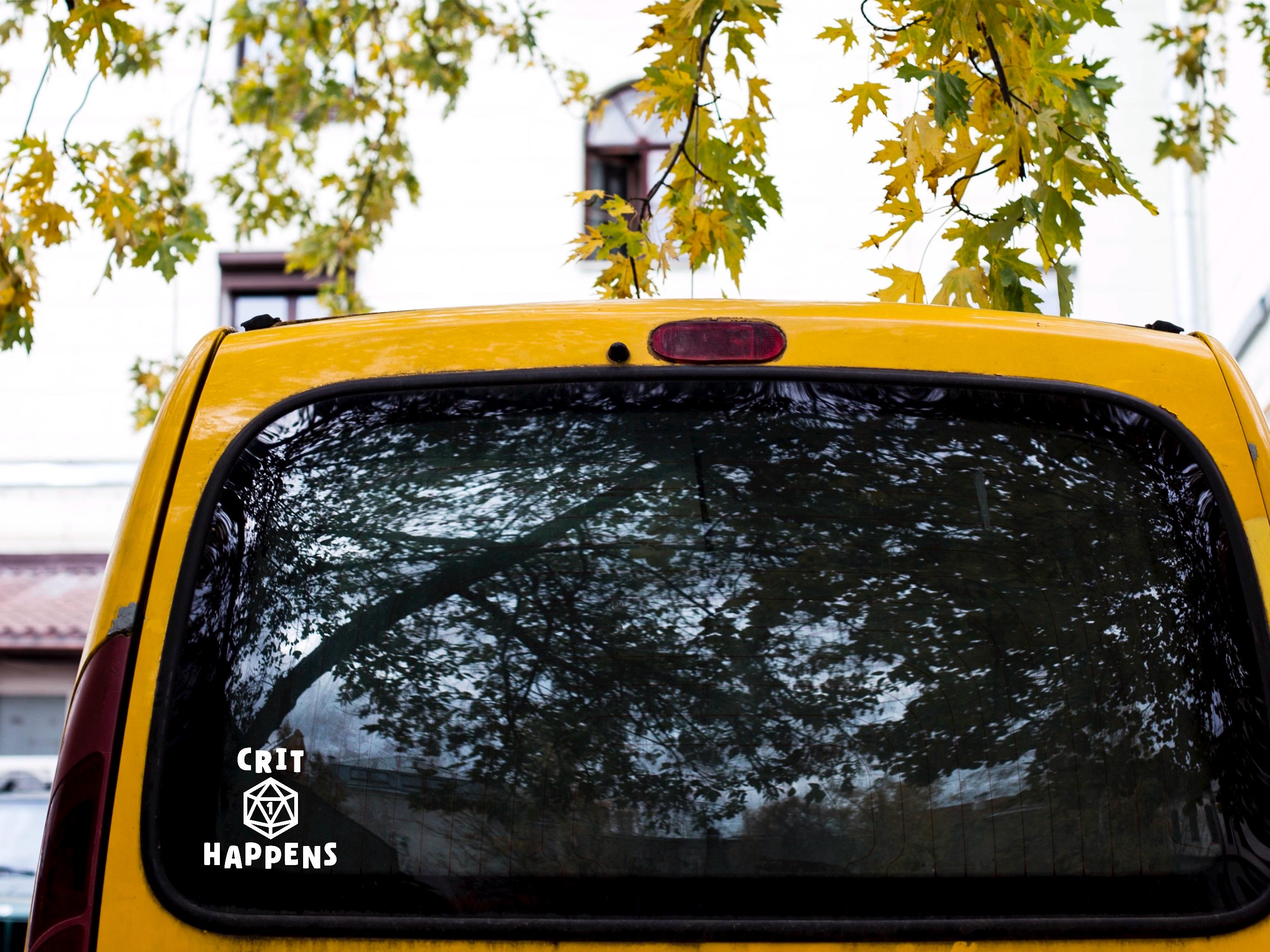 Dnd ‘crit Happens’ Vinyl Decal - Etsy