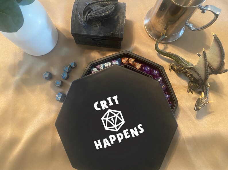 Dnd ‘crit Happens’ Vinyl Decal - Etsy