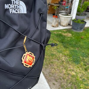 Genshin Impact Pyro Vision Keychain - Etsy