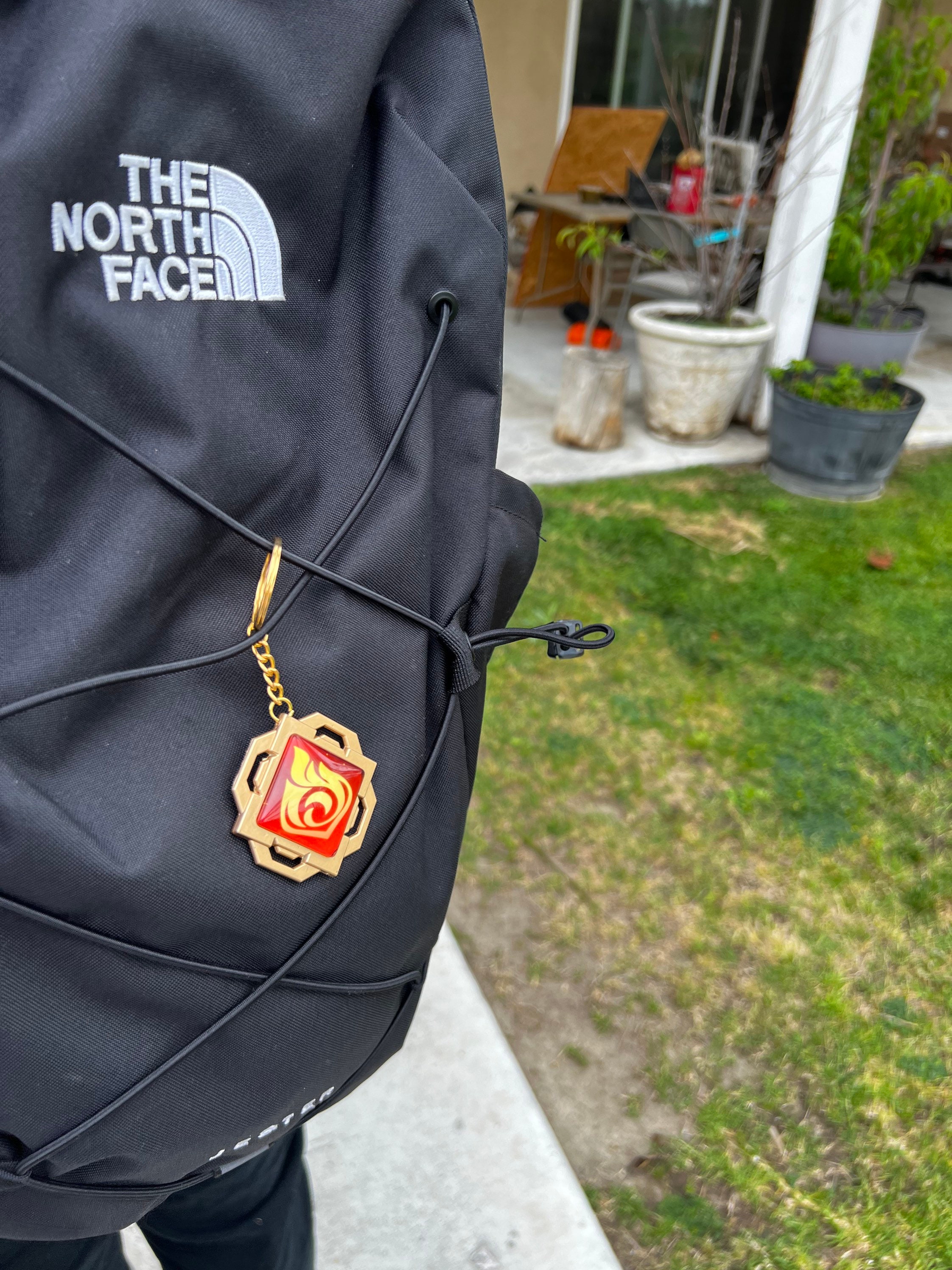 Genshin Impact Pyro Vision Keychain - Etsy