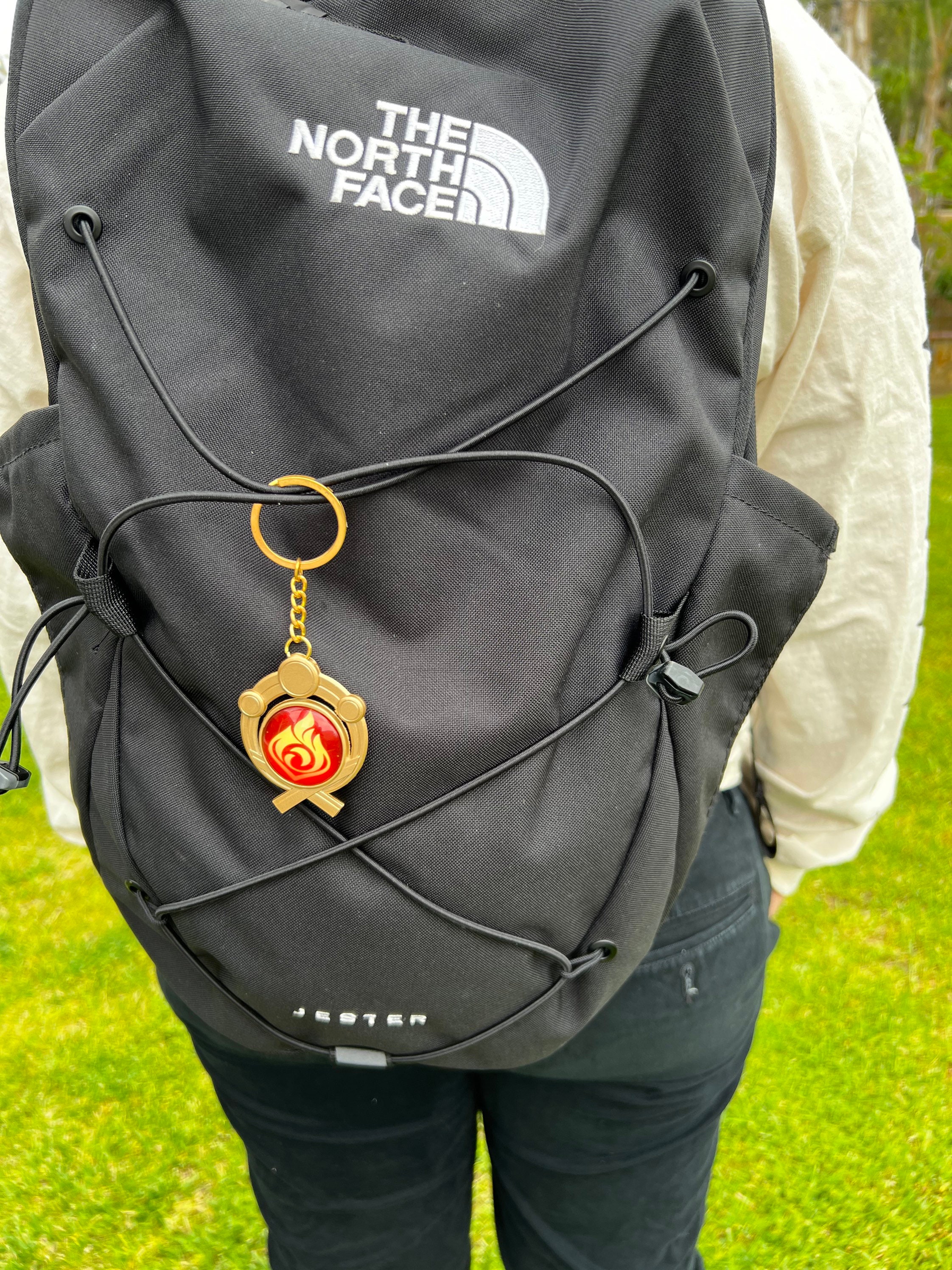 Genshin Impact Pyro Vision Keychain - Etsy