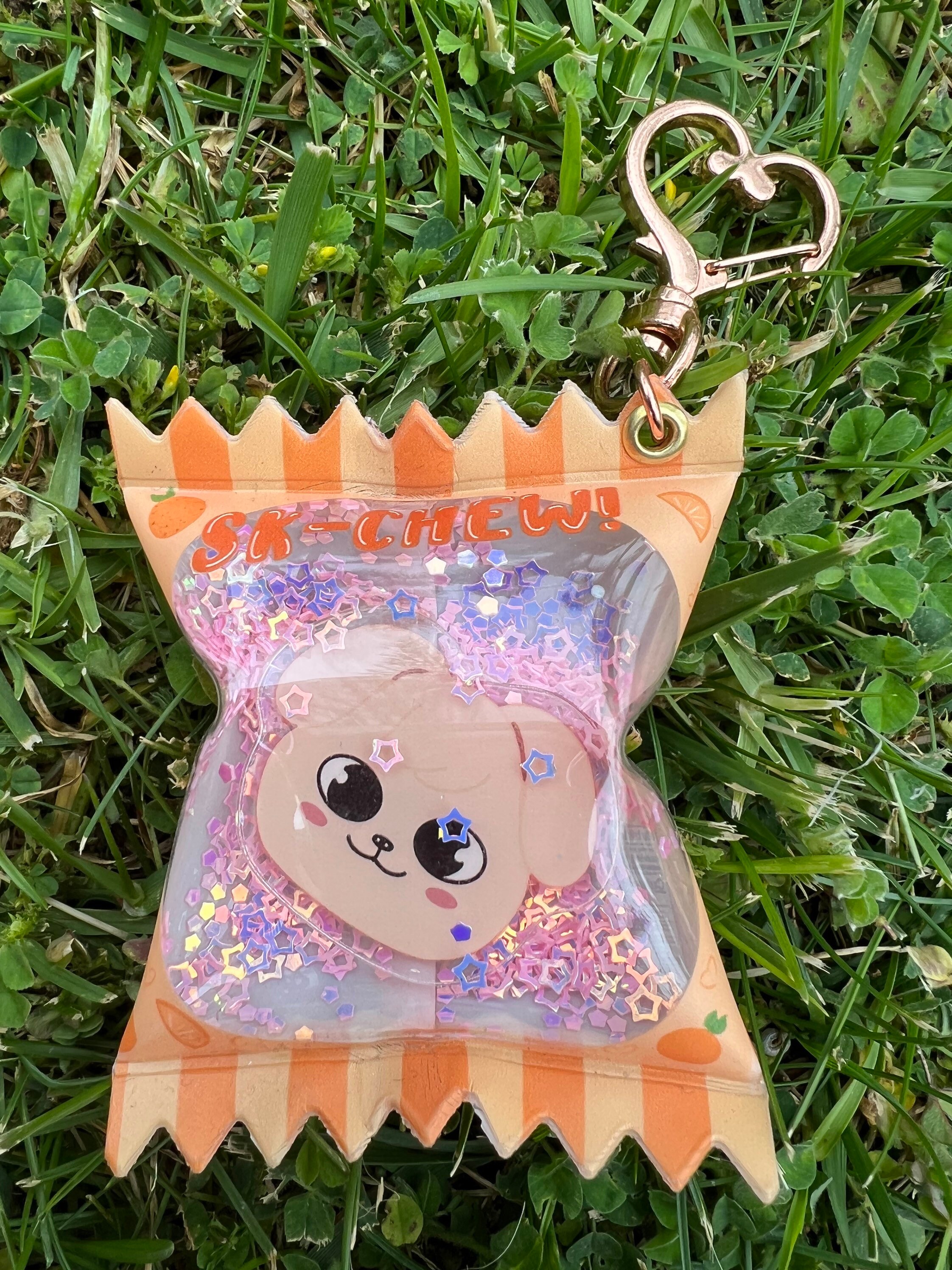 SK Chew Puppym Orange skzoo Stray Kids Keychain - Etsy