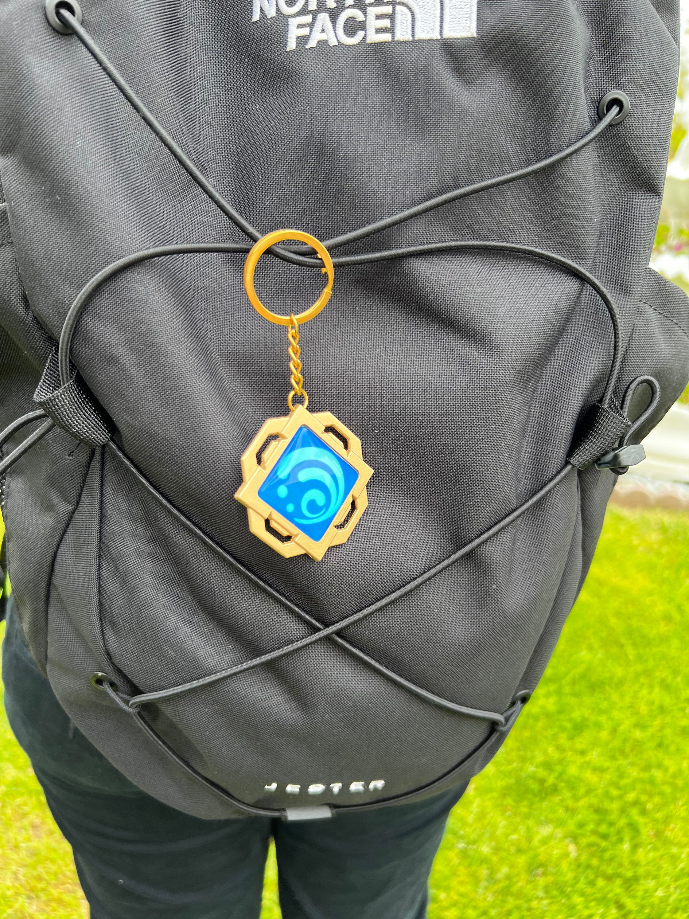 Genshin Impact Hydro Vision Keychain - Etsy