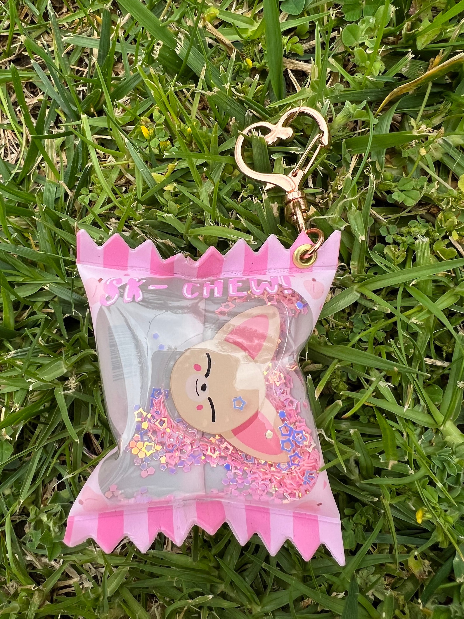 SK Chew Fox-ny Peach skzoo Stray Kids Keychain - Etsy