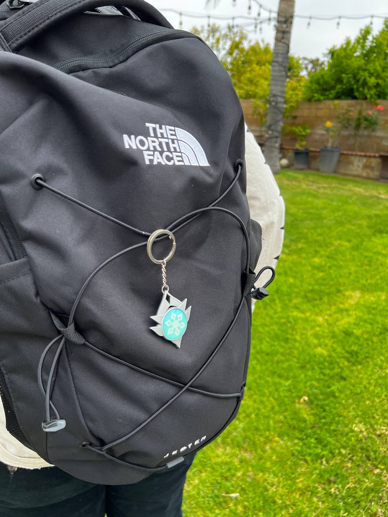 Genshin Impact Cryo Vision Keychain - Etsy