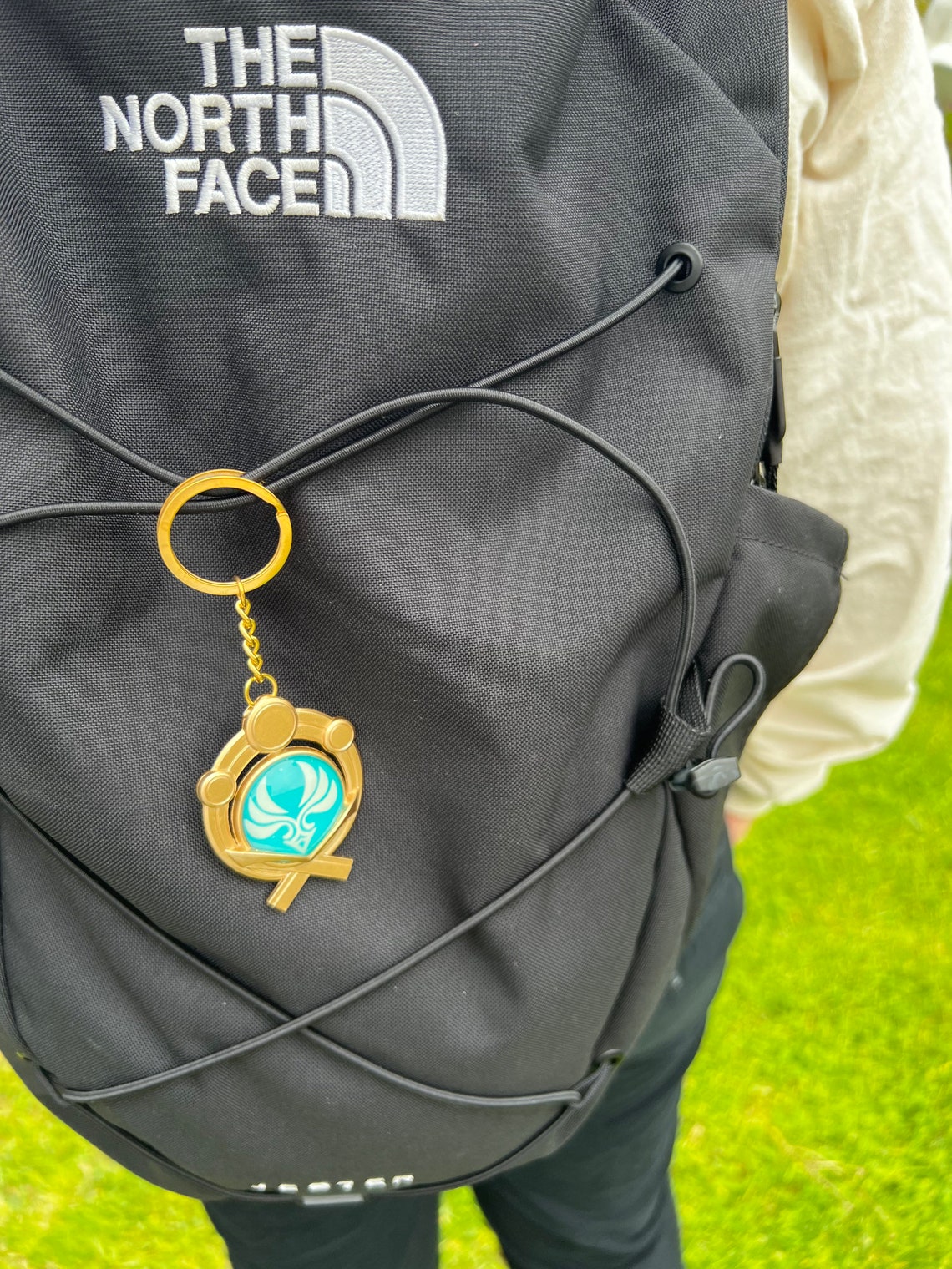 Genshin Impact Anemo Vision Keychain - Etsy