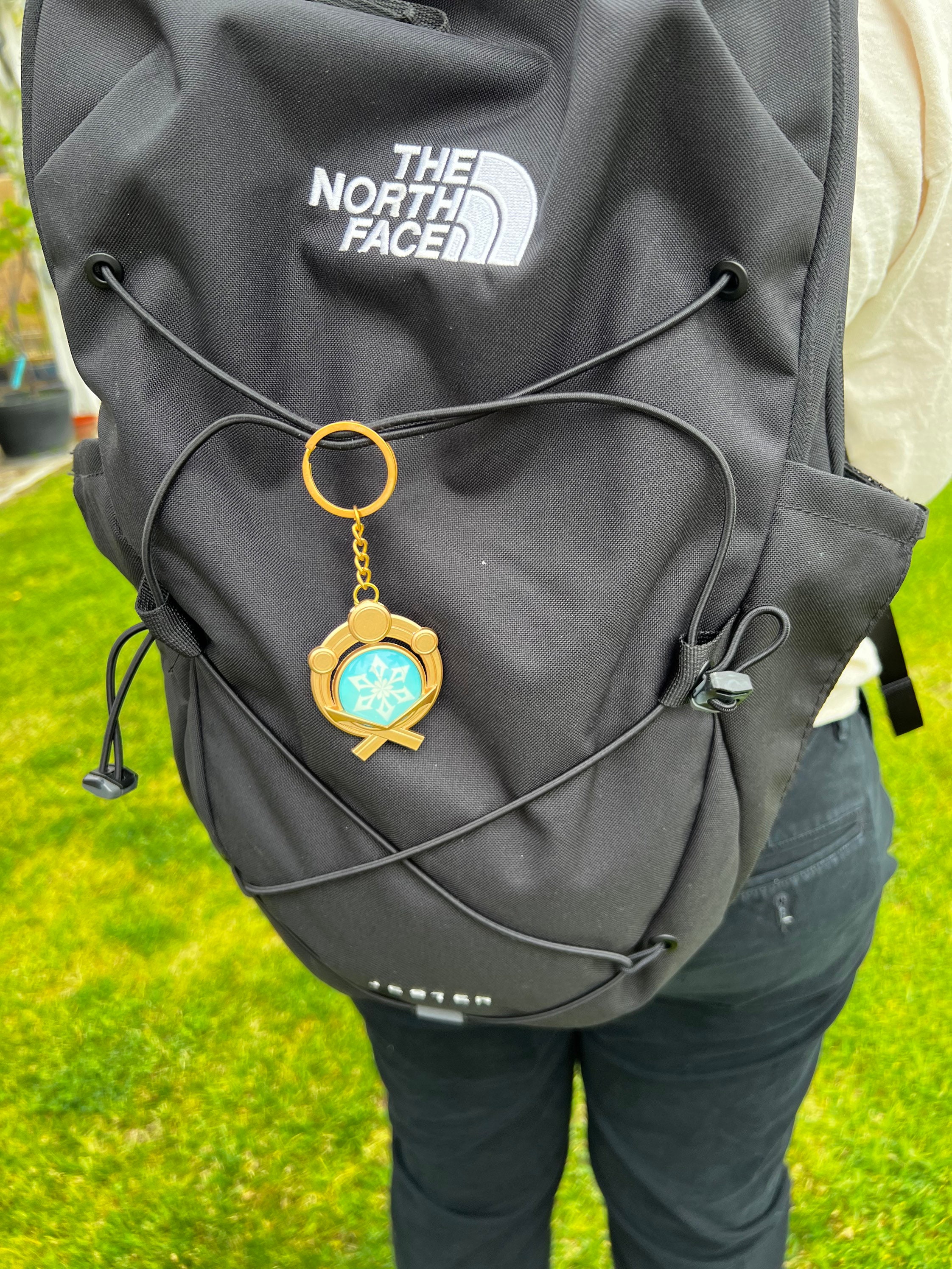 Genshin Impact Cryo Vision Keychain - Etsy