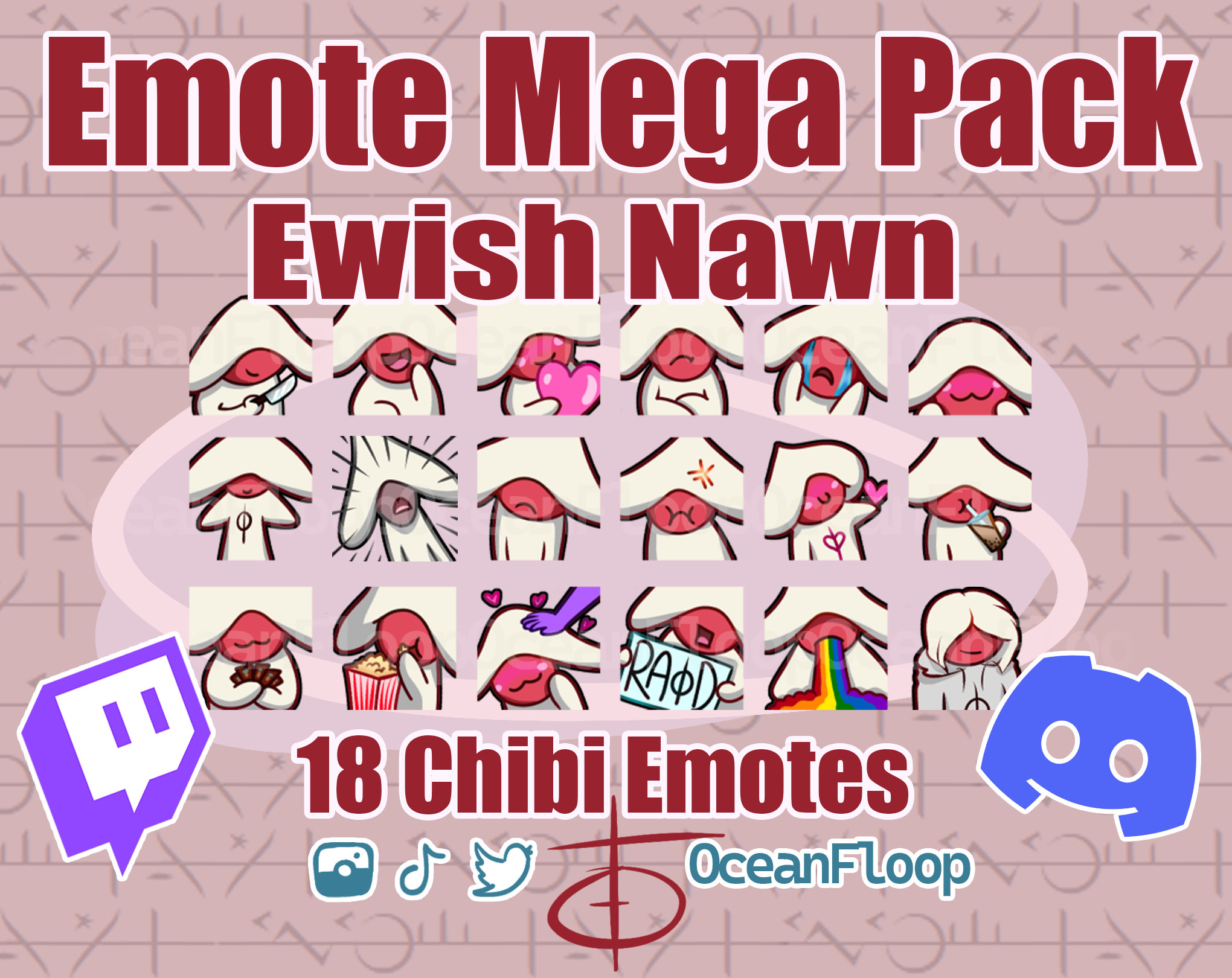 Chibi MTG Emote Pack 18 Emotes Inspired By: Elesh Norn Phyrexia Magic ...