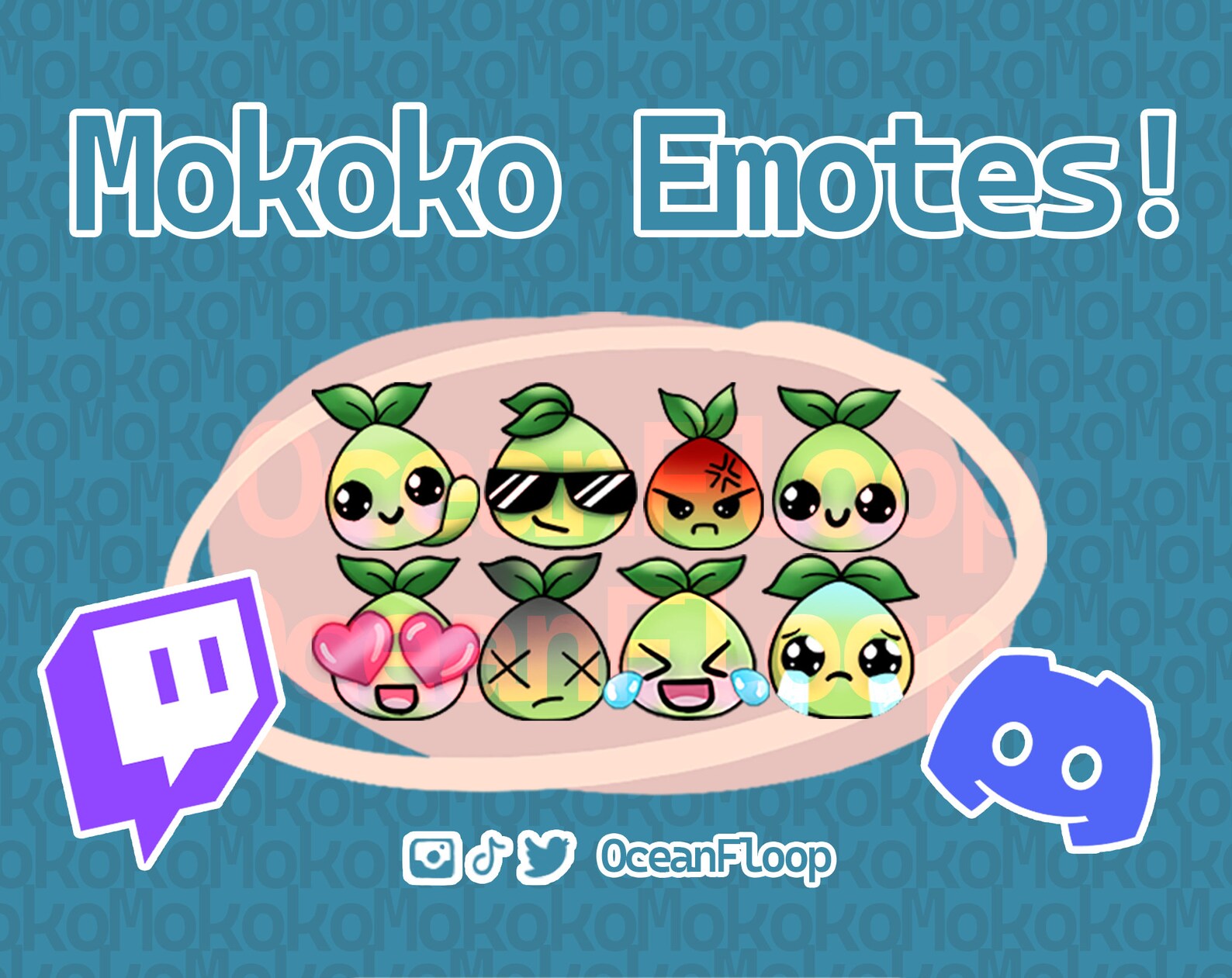 8 Mokoko Twitch Emotes Lost Ark Plant Seeds Premade Pack - Etsy Hong Kong