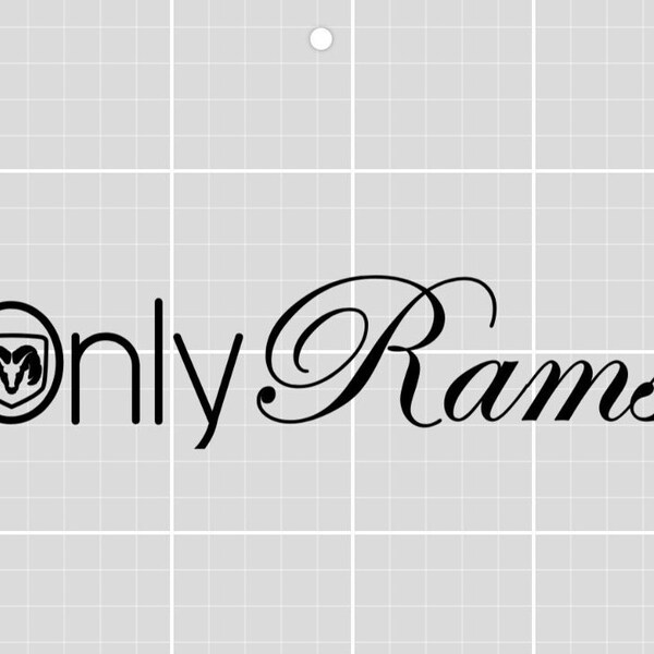 Onlyrams Decal Svg - Etsy