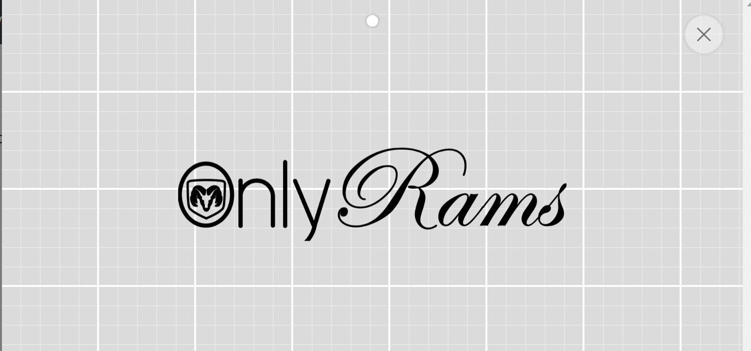 Onlyrams Truck Window Vinyl Decal - Etsy
