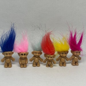 Vintage Miniature Troll Dolls - Etsy