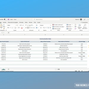 Customer Database/ Customer List/ Leads/ CRM/ Excel Template/ Easy to ...