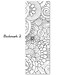 Detailed Adult Coloring Bookmark Set, Printable Coloring, Printable ...