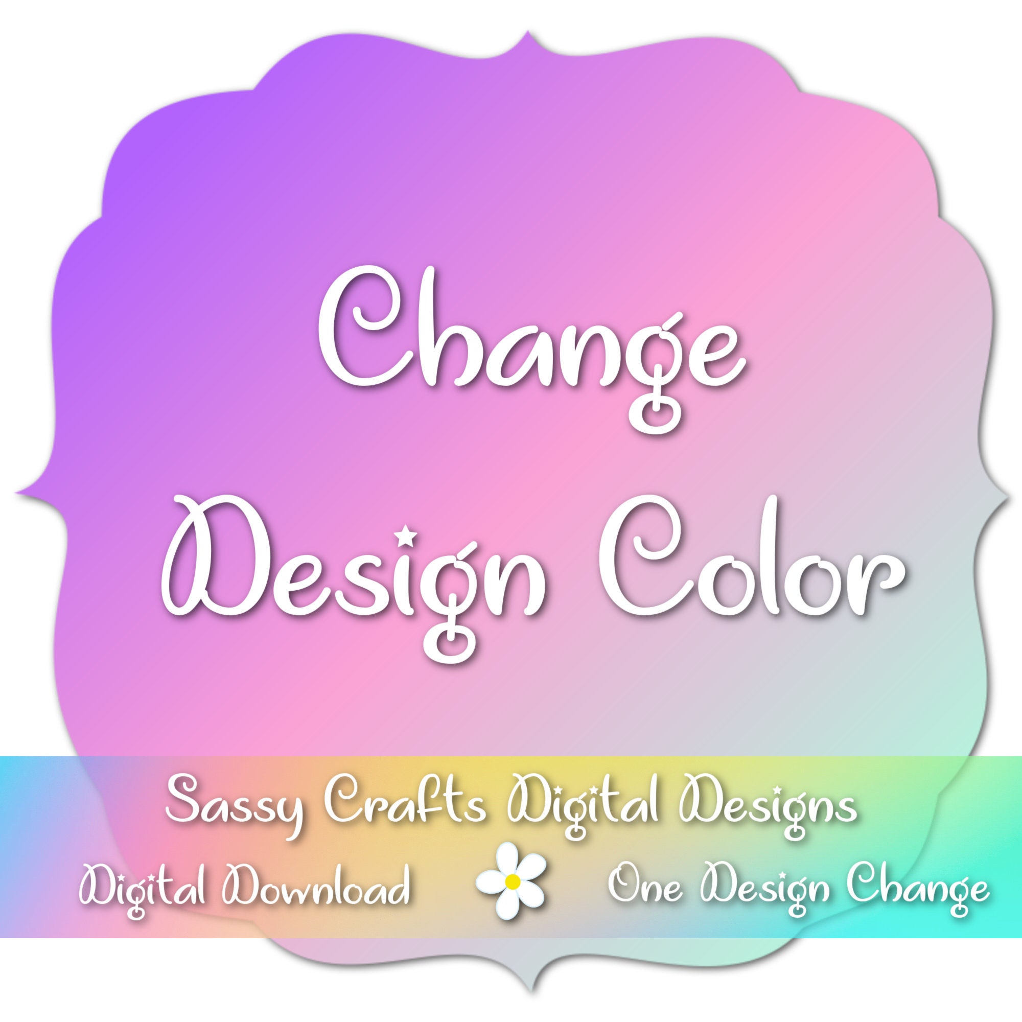 Change Design Color, Basic Design Change, Color Change, Add On ...