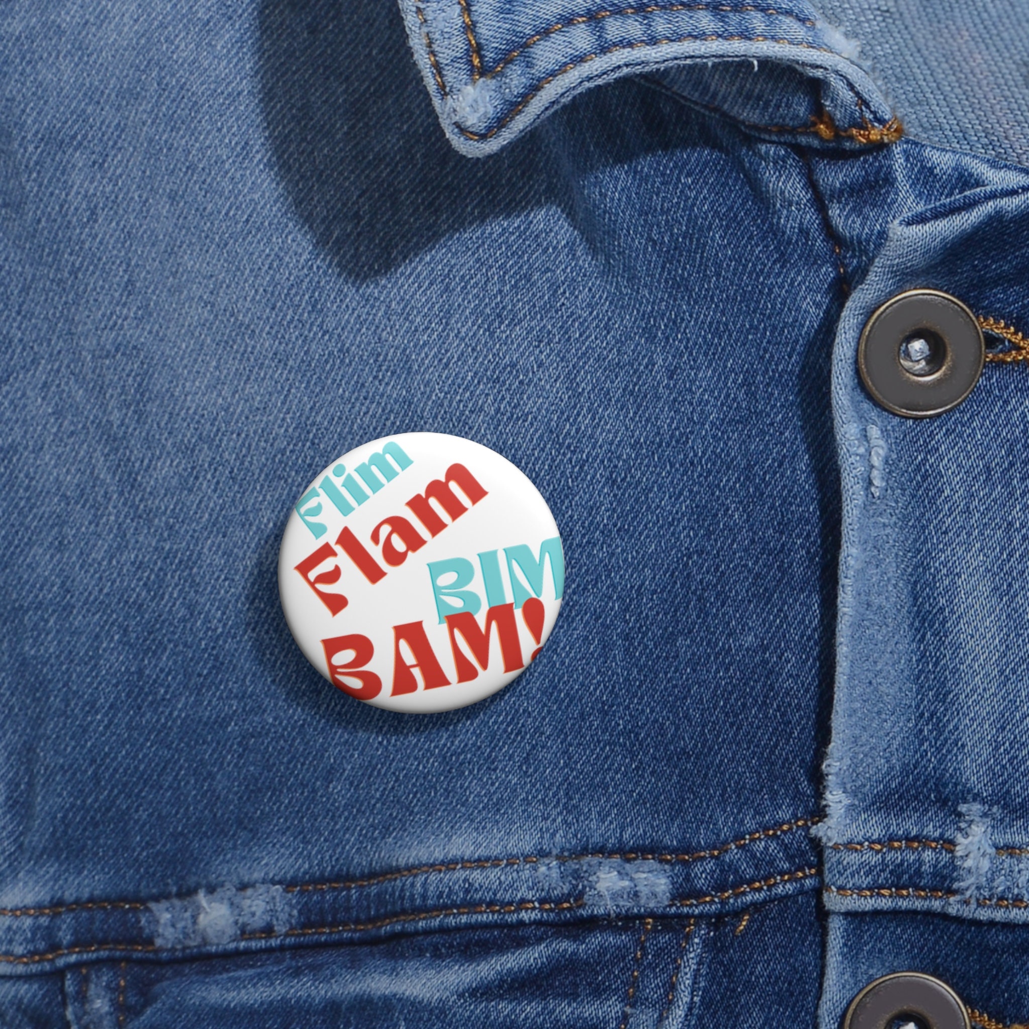 Ole Miss Pin Button Flim Flam Bim Bam - Etsy