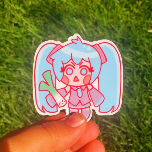 Silly Miku Sticker - Etsy