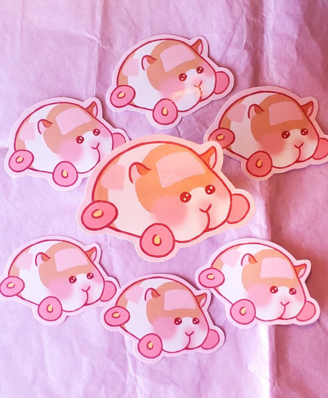 Pui Pui Molcar Potato Sticker - Etsy