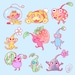 Pikmin Sticker Set Cute - Etsy