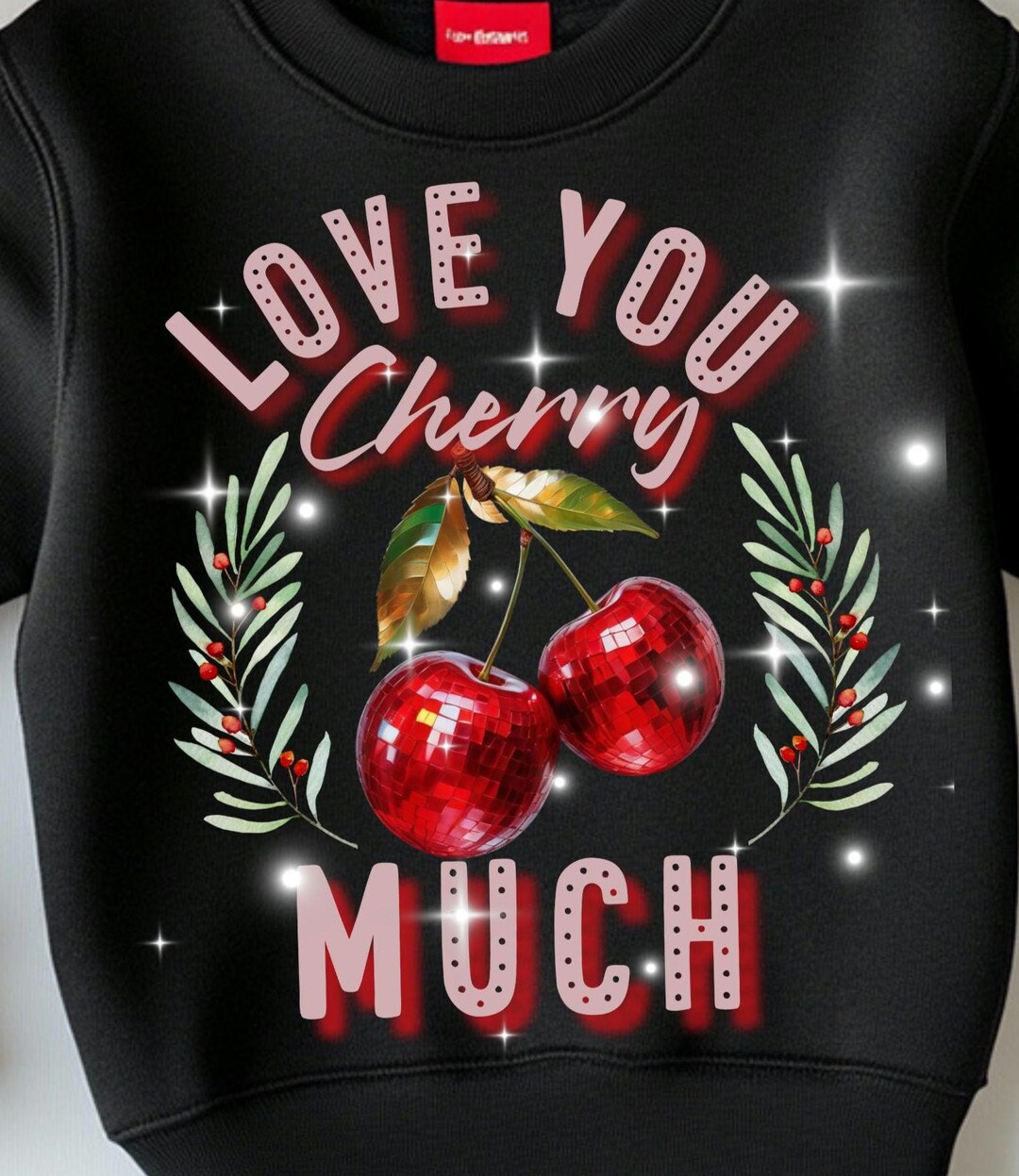 Love You Cherry Much PNG, Valentine Coquette Heart Png, Trendy ...