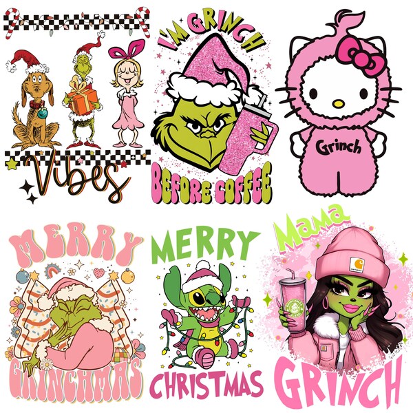 Grinch pink - Etsy México