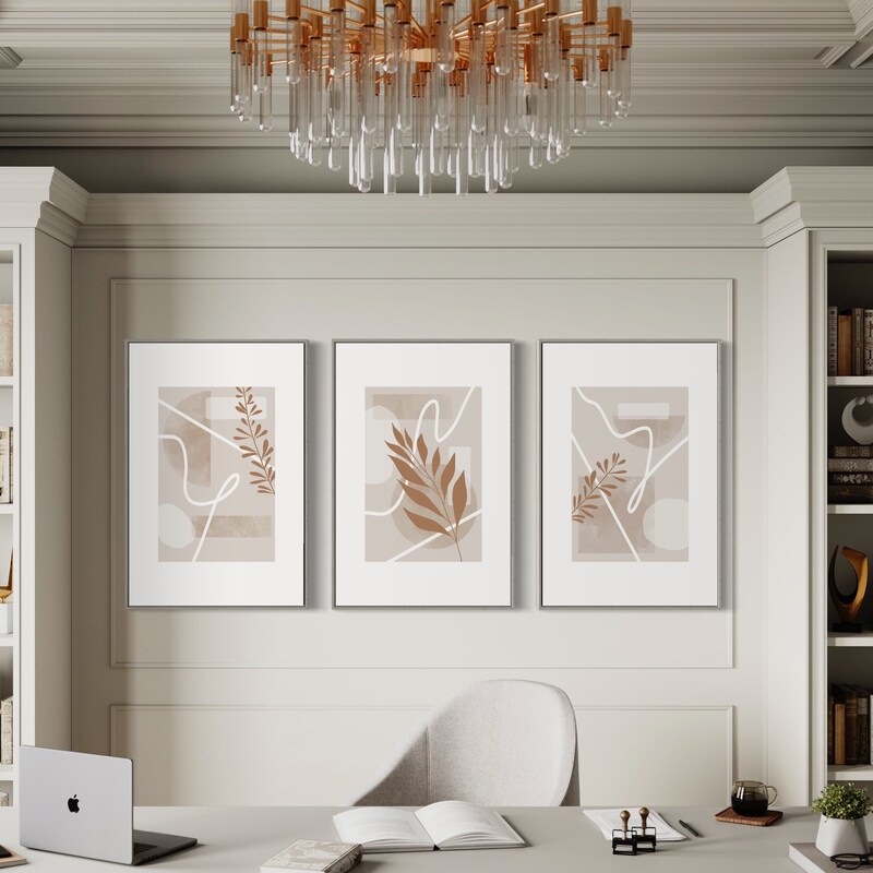 Tan Wall Art - Etsy