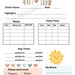 Daycare Form Bundle | Printable Forms for Daycare, School, Preschool ...
