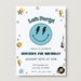 Smiley Face Invitation, Boys Retro Theme Birthday Party, Birthday ...