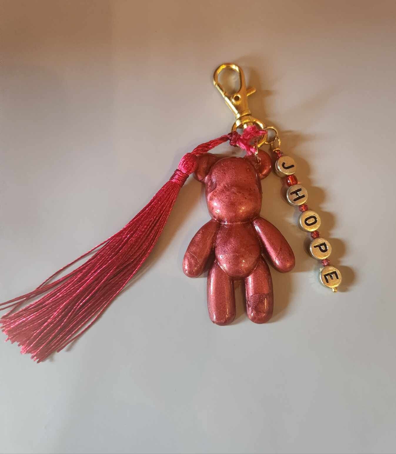 BTS Member Colored Keychains - Etsy