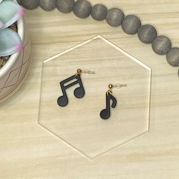 Music Earrings - Etsy