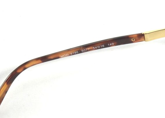 Versace Eyeglasses 3186 5077 Havana Gold Frame 54 mm - Gem