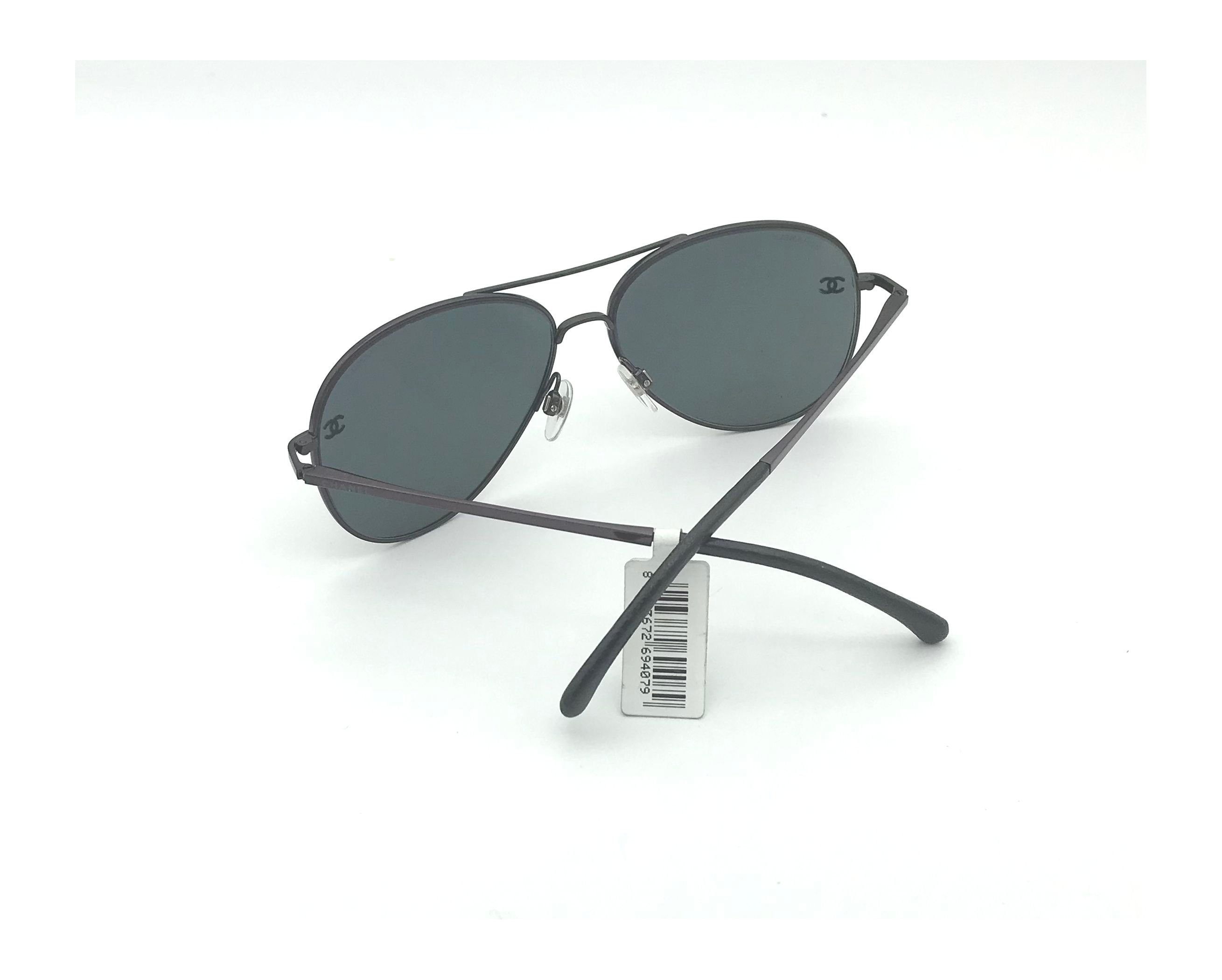 Chanel 4189TQ 467/C1 Deep Purple Grey W/ Violet & Copper Aviator - Etsy