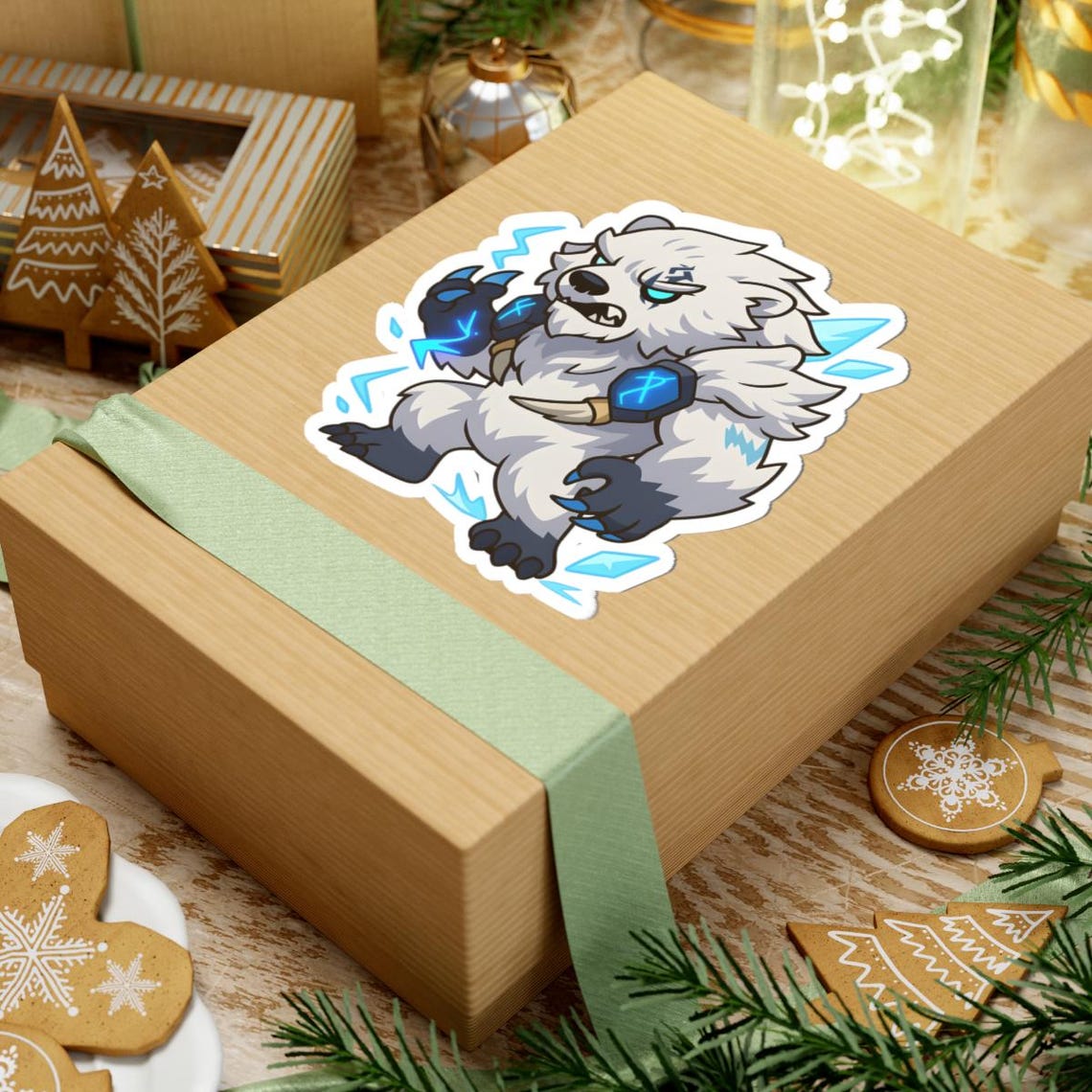 Volibear League of Legends Sticker: Chibi Bear Gaming Decal - Etsy