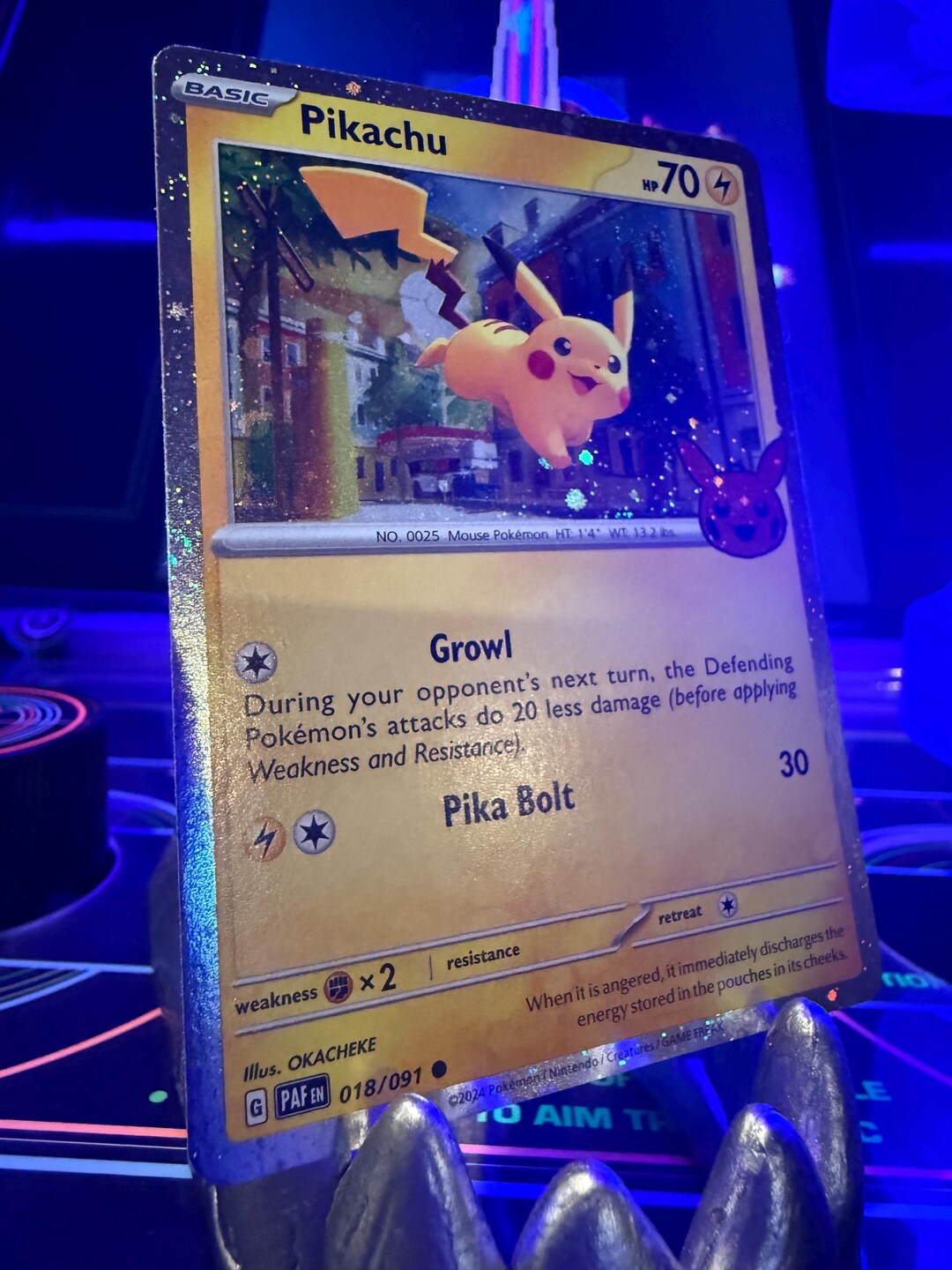Tesla Key Card. Made Into a Pokémon Card Pikachu - Etsy
