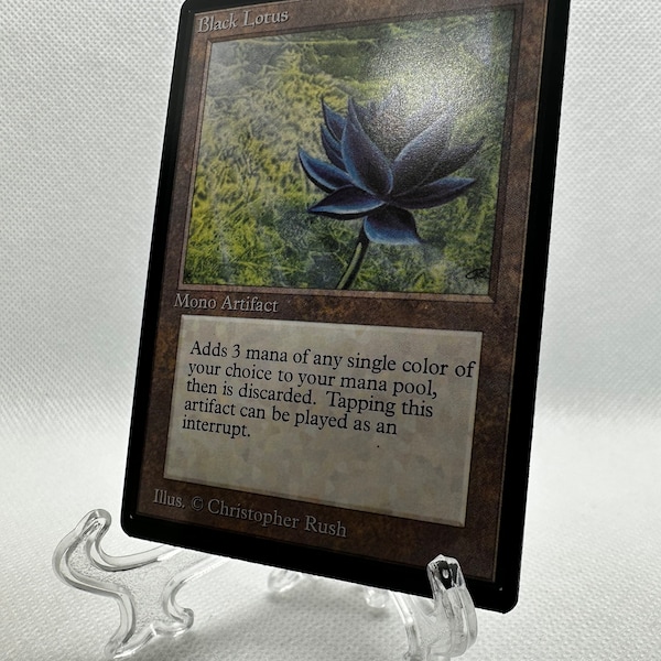 Black Lotus - Etsy