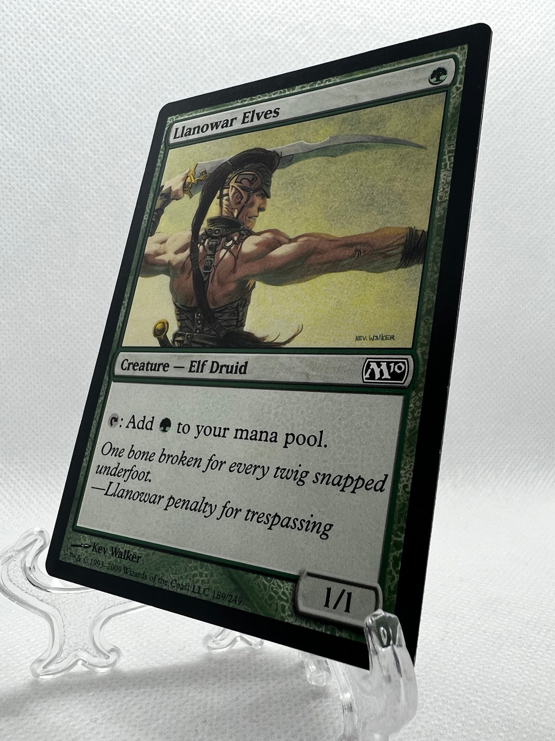 Tesla Key Card. Made Into MTG Elf - Etsy