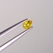 Natural Fancy Vivid Orange Yellow Diamond 0.138ct - Etsy