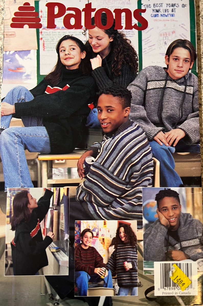 Vintage Patons Pocket Patterns Knitting Booklets set of 4 - Etsy