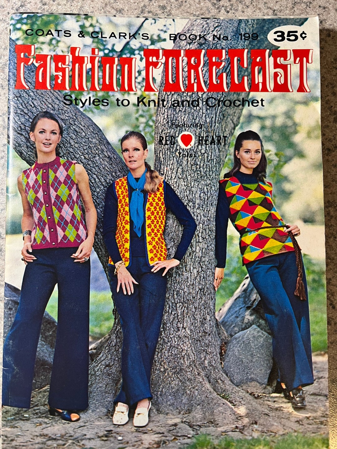 Vintage 1970's Coats & Clark Pocket Patterns to Knit and Crochet - Etsy
